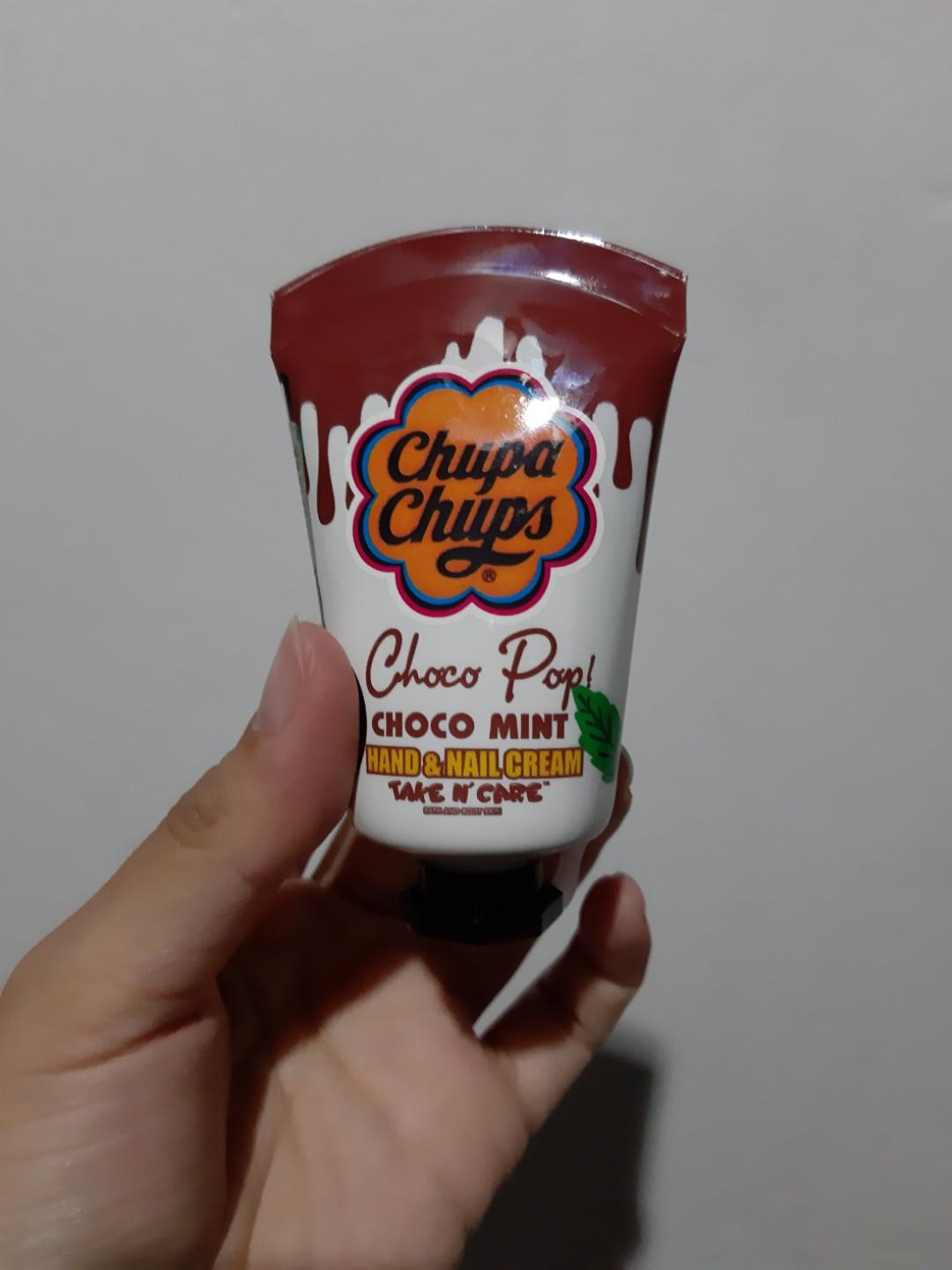 Chupa Chups Choco Mint Hand & Nail Cream, Kesehatan & Kecantikan ...