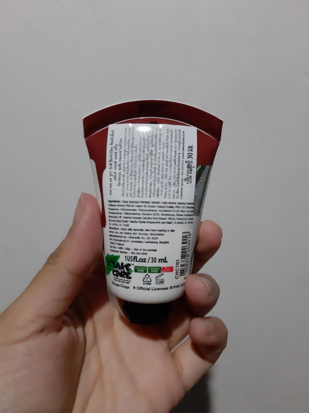 Chupa Chups Choco Mint Hand & Nail Cream, Kesehatan & Kecantikan ...