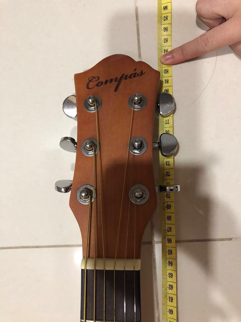 Compás Acoustic Guitar AG100 , Hobbies & Toys, Music & Media, Musical ...