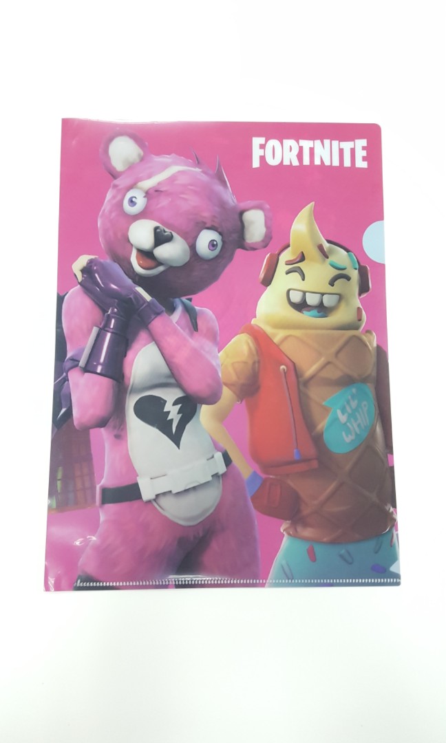 Fortnite plastic file folder, Video Gaming, Gaming Accessories, Game ...