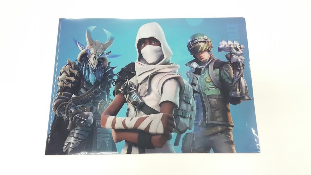 Fortnite plastic file folder, Video Gaming, Gaming Accessories, Game ...