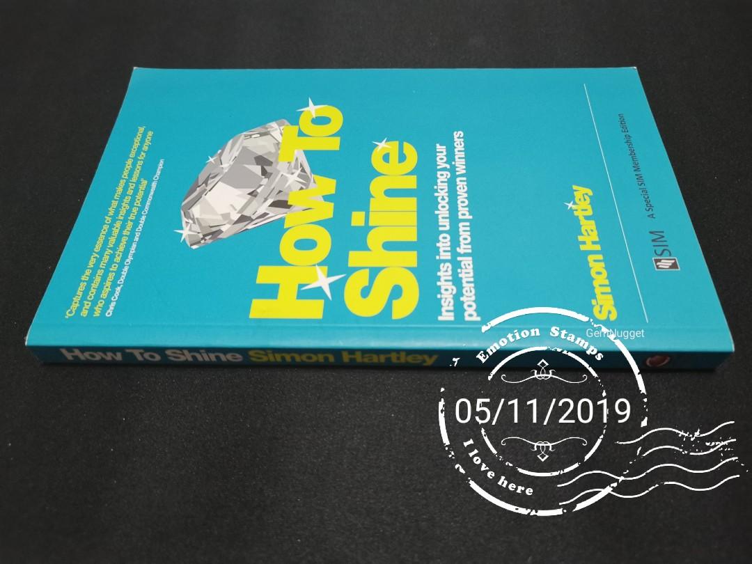 How To Shine by Simon Hartley #SengkangMRT #SerangoonMRT, Hobbies ...