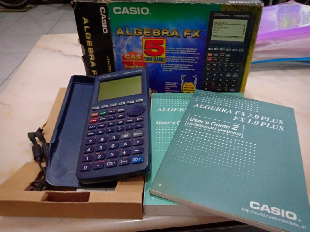 Kalkulator scientific Algebra FX 2.0 plus, Buku & Alat Tulis, Alat Tulis di Carousell