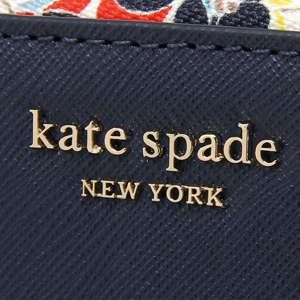 Kate Spade Cameron Micro Floral Small Slim Continental Wallet Navy ...