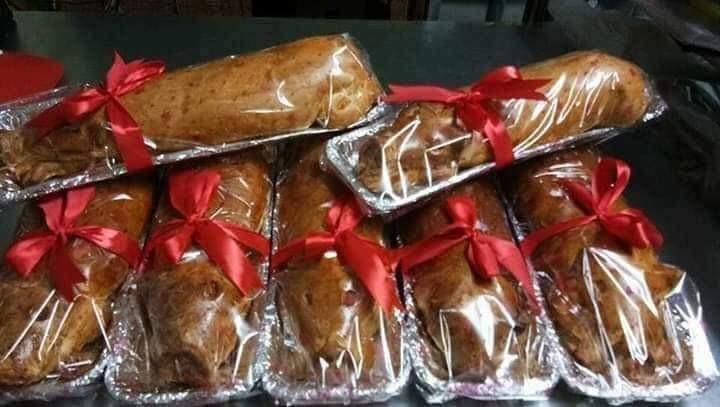 lechon bread, Food & Drinks, Homemade Bakes on Carousell