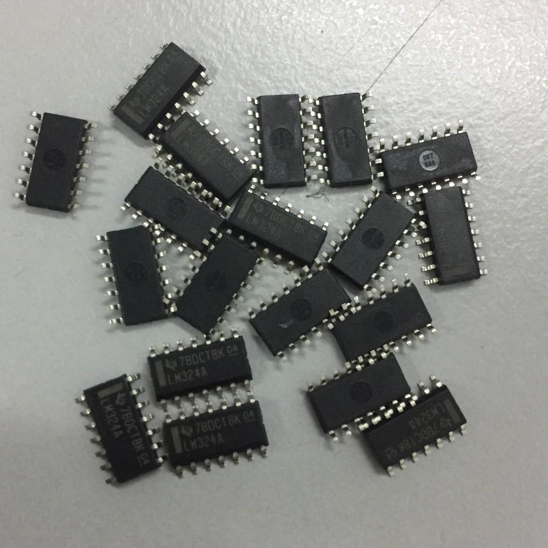 LM324AD SOP Buffer amplifier integrated IC chip, TV & Home Appliances ...