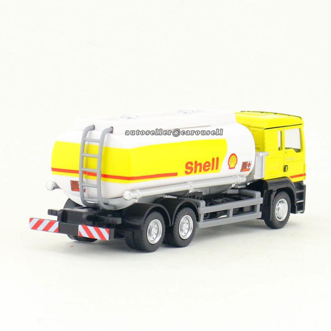 MAN TGS SHELL Oil Tanker Truck 1/64 diecast model, Hobbies & Toys, Toys ...