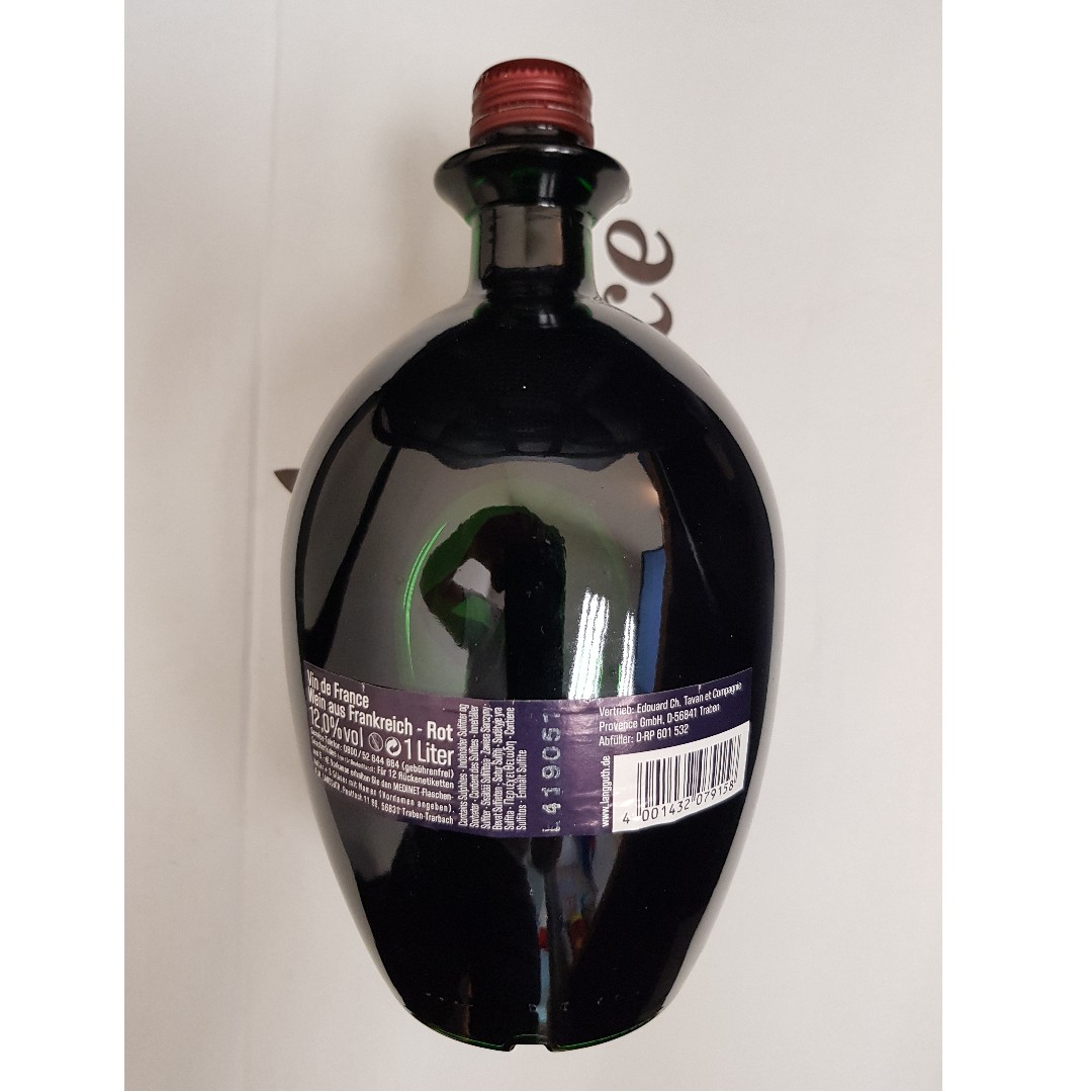 Medinet Rouge Red Wine (1 litre), Food & Drinks, Alcoholic Beverages on ...
