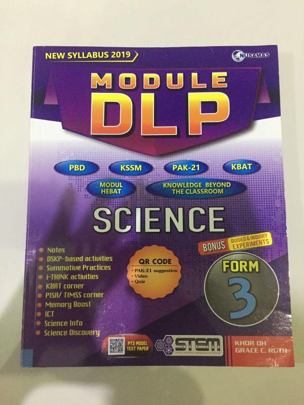MODULE DLP SCIENCE KSSM FORM 3, Hobbies & Toys, Books & Magazines ...