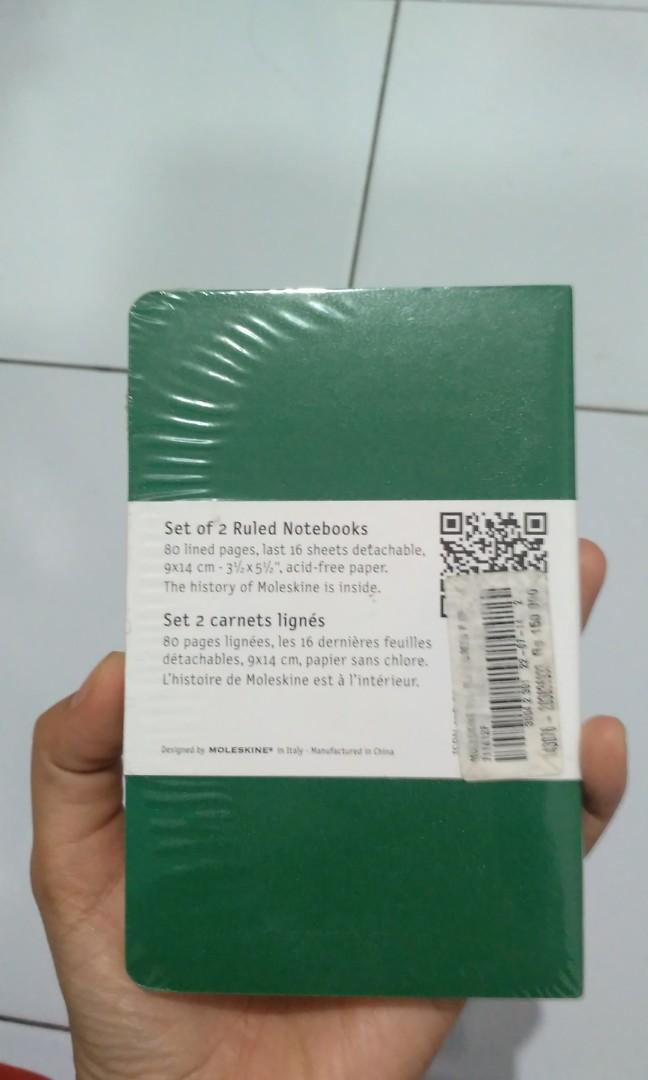 Moleskine notebook, Buku & Alat Tulis, Buku di Carousell