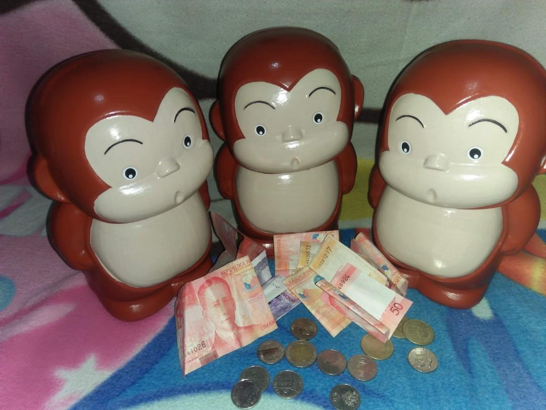 Monkey Coin Bank, Hobbies & Toys, Toys & Games on Carousell