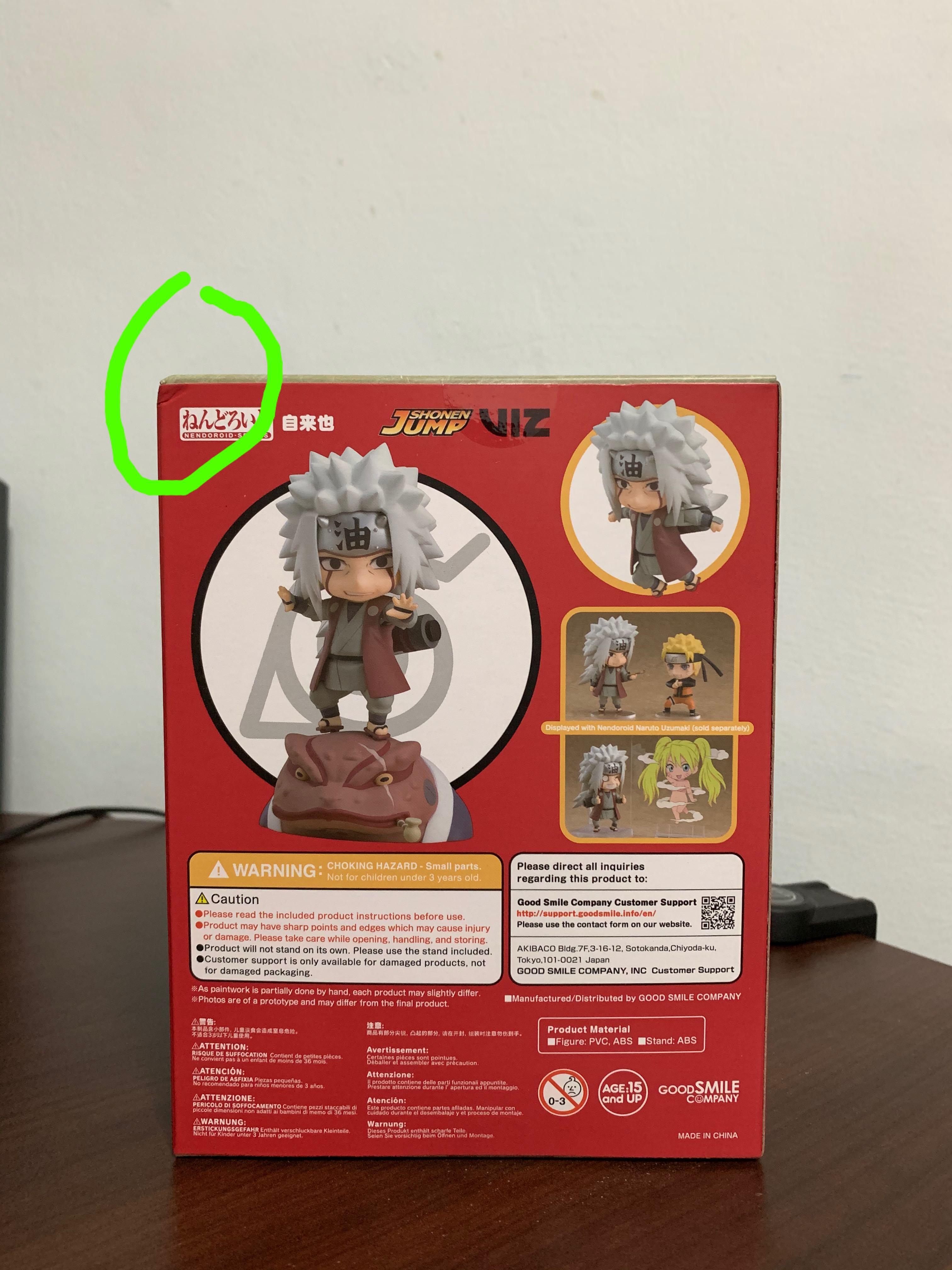 Nendoroid 886 - Jiraiya & Gamabunta Set, Hobbies & Toys, Toys & Games ...