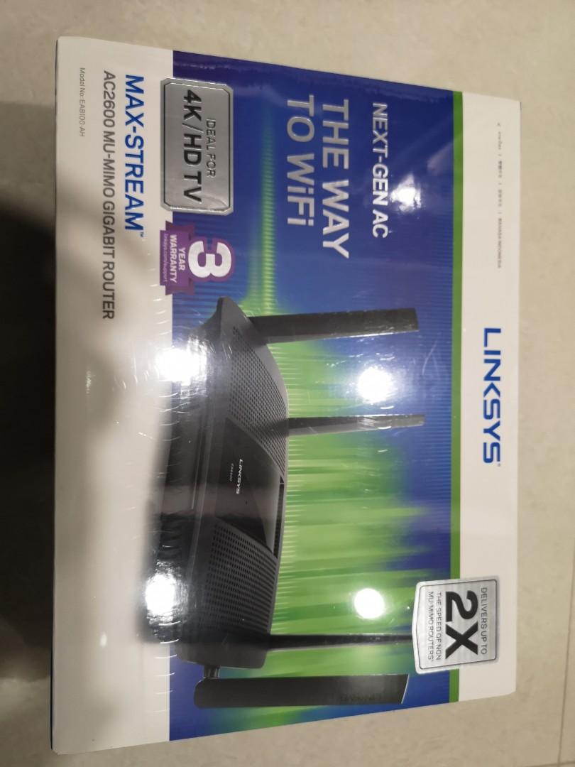 New AC2600 WiFi Router (Packaging all fully sealed), Computers & Tech ...