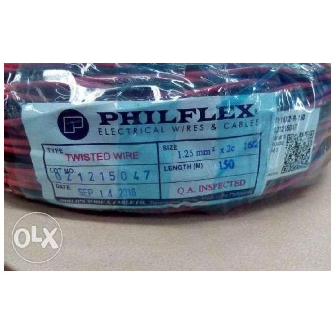 Philflex TF Wire 16/18AWG 150mts/roll, Commercial & Industrial ...