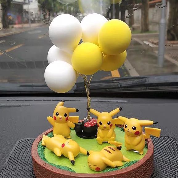 Pikachu Pokemon Pocket Monsters Mini Pokemon Figurines, Hobbies & Toys ...