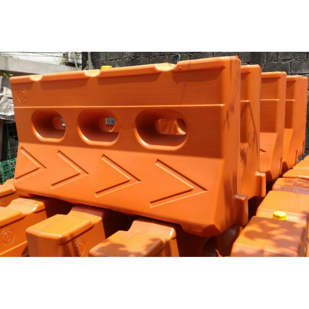 plastic road barrier safety road barrier, Furniture & Home Living, Home ...