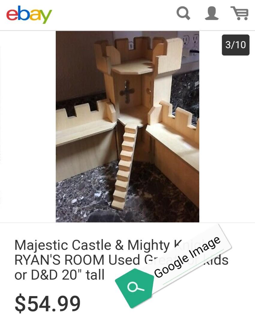 Ryan's Room Castle (Wooden), Hobbies & Toys, Toys & Games on Carousell