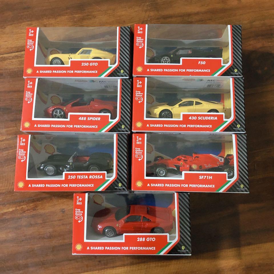 Shell Ferrari 2019, Hobbies & Toys, Collectibles & Memorabilia, Vintage ...