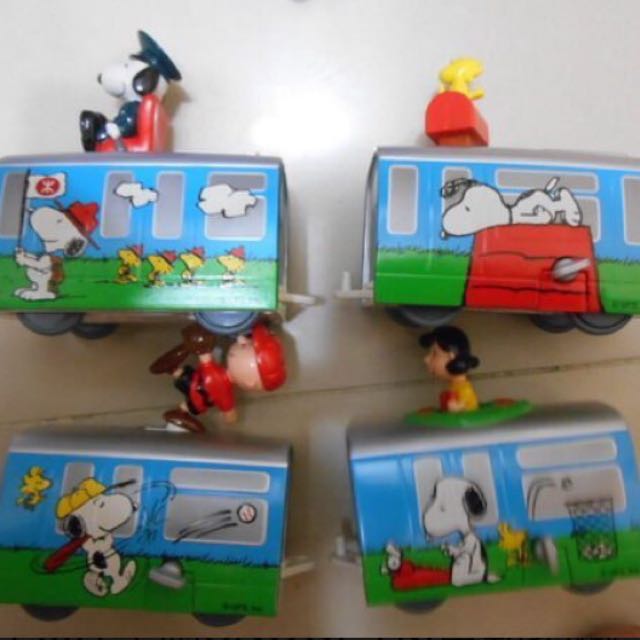 Snoopy & Friends MTR Train Set 地鐵列車, 門票＆禮券, 本地景點門票及交通 - Carousell