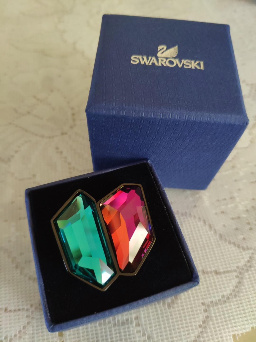 Swarovski Ring, Fesyen Wanita, Perhiasan di Carousell
