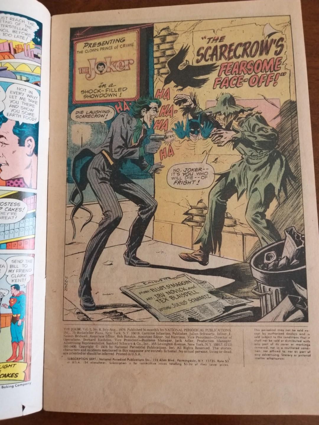 The Joker #8 (1976), Hobbies & Toys, Books & Magazines, Comics & Manga ...