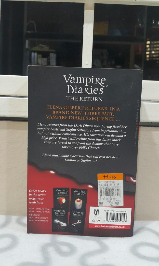 Vampire Diaries Return - Midnight, Hobbies & Toys, Books & Magazines ...