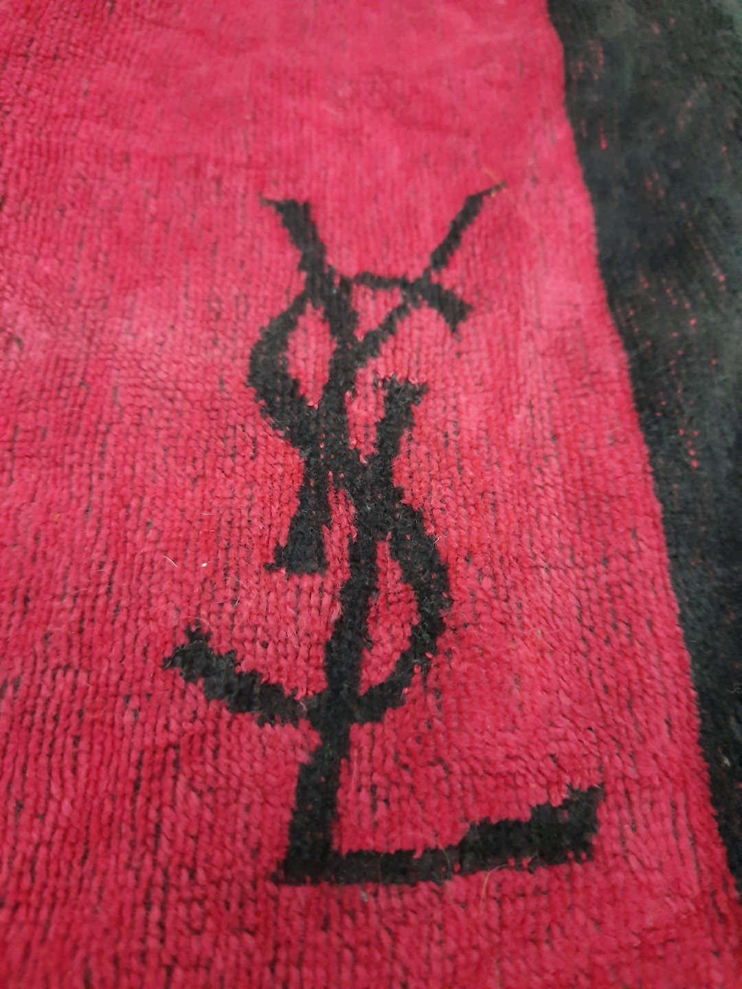 YSL Towel, Men's Fashion, Watches & Accessories, Handkerchief & Pocket ...