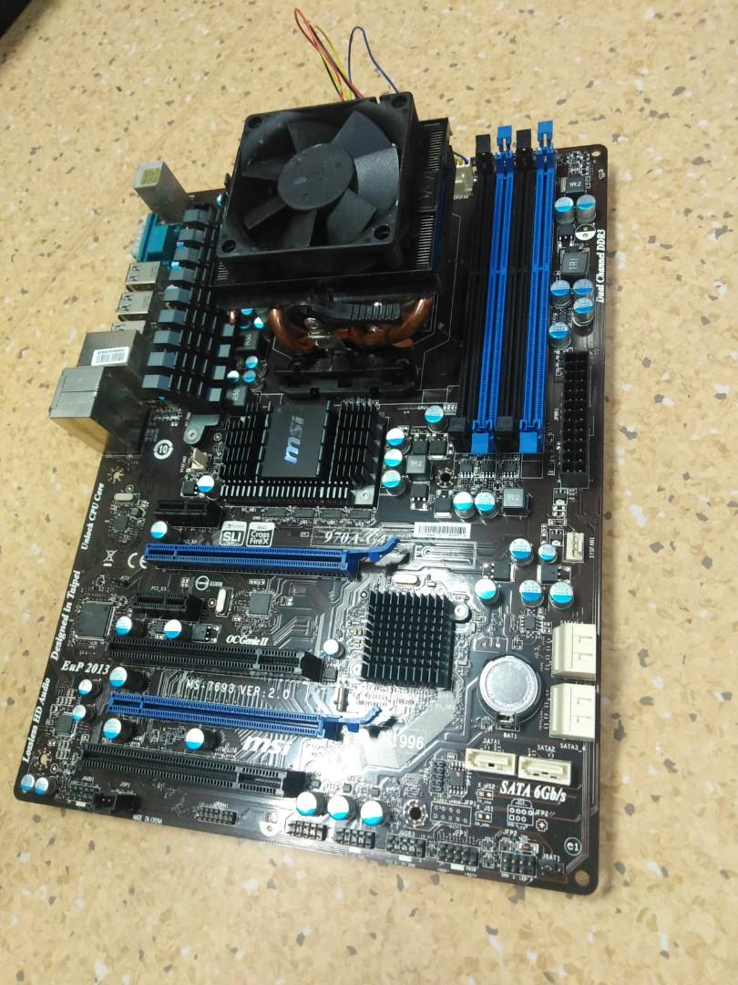 8 Core Fx8350 Cpu And Motherboard Combo Computers And Tech Parts