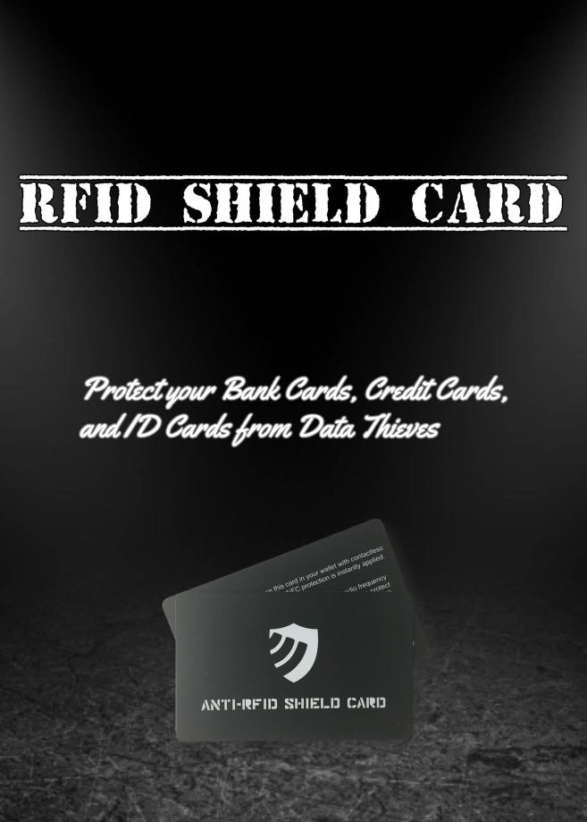 神盾卡 RFID Shield Card 2 張, 男裝, 鞋, 西裝鞋 - Carousell