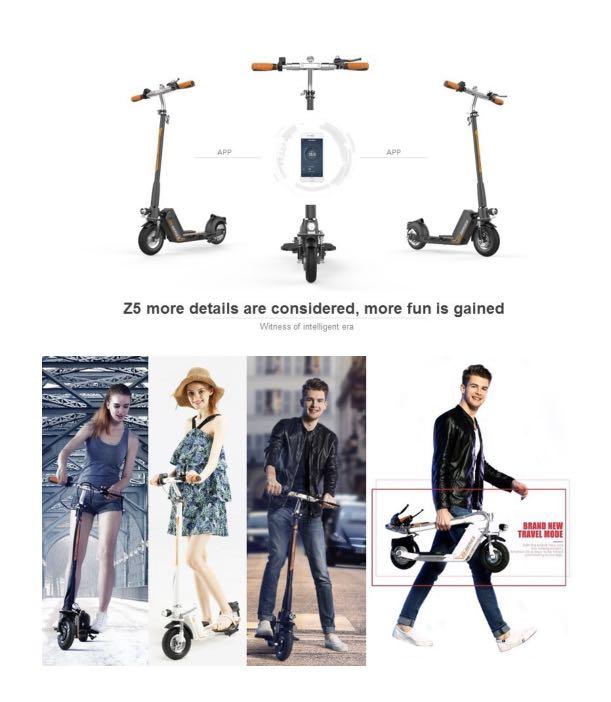 Air Wheel Z5, Sports Equipment, PMDs, E-Scooters & E-Bikes, E-Scooters ...