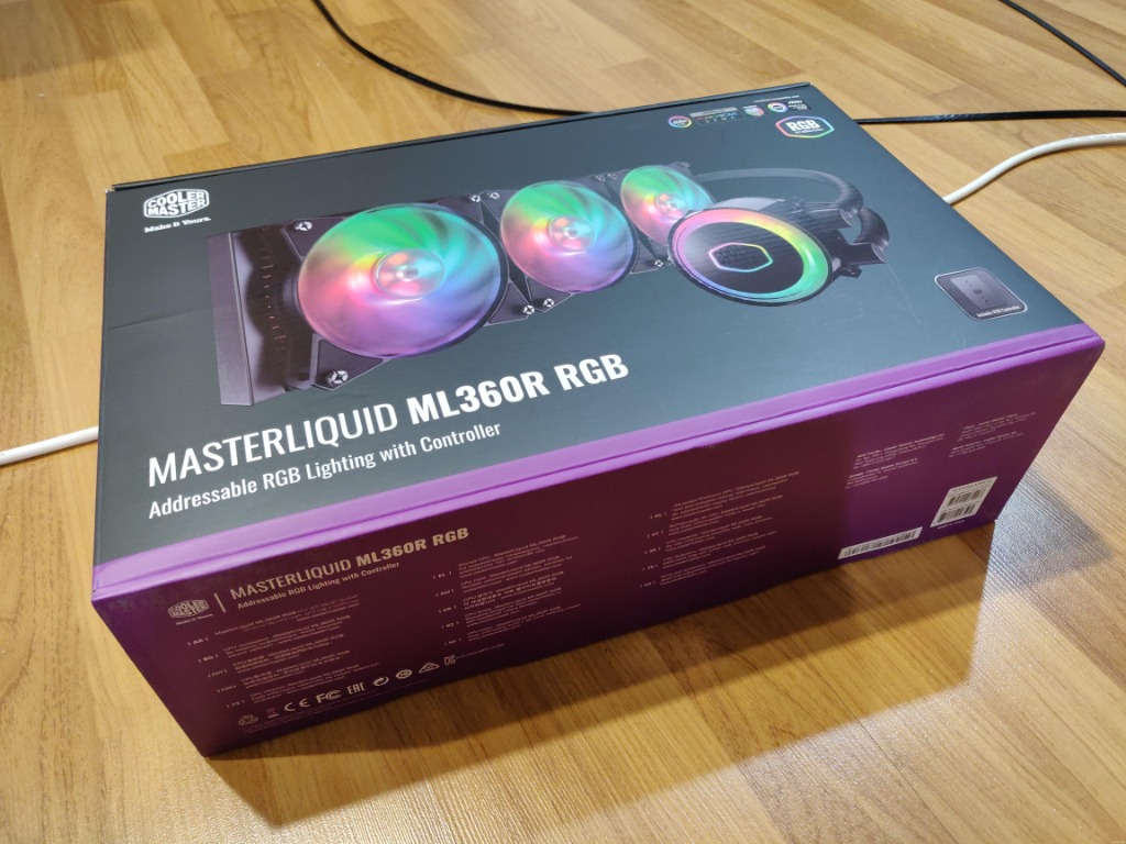 Cooler Master Liquid ML360R RGB AIO, Computers & Tech, Parts ...
