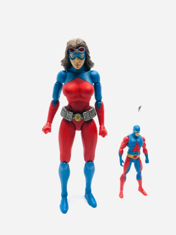 DC COMICS ATOMICA AND THE ATOM FIGURE, Hobbies & Toys, Collectibles ...