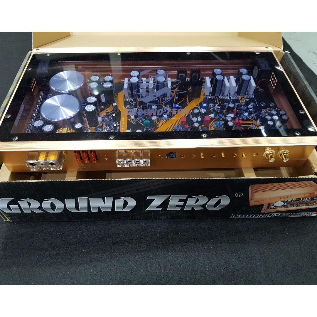 Ground Zero GZPA Reference 4XS Amplifier (CASH & CARRY), Car ...