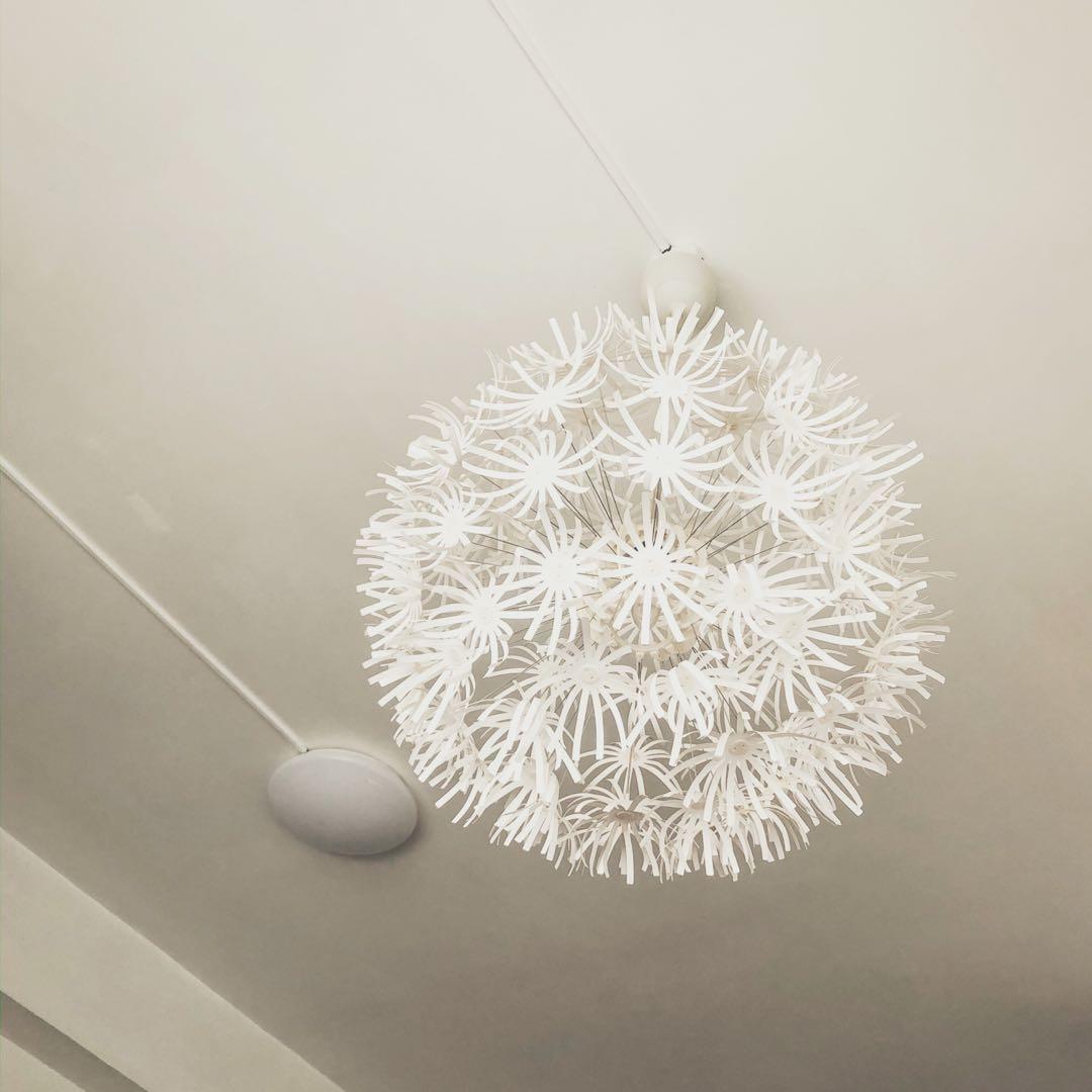 IKEA MASKROS Pendant Lamp, Furniture & Home Living, Lighting & Fans ...