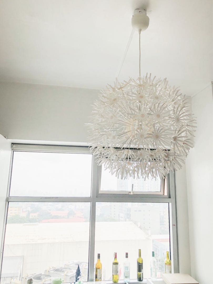 IKEA MASKROS Pendant Lamp, Furniture & Home Living, Lighting & Fans ...