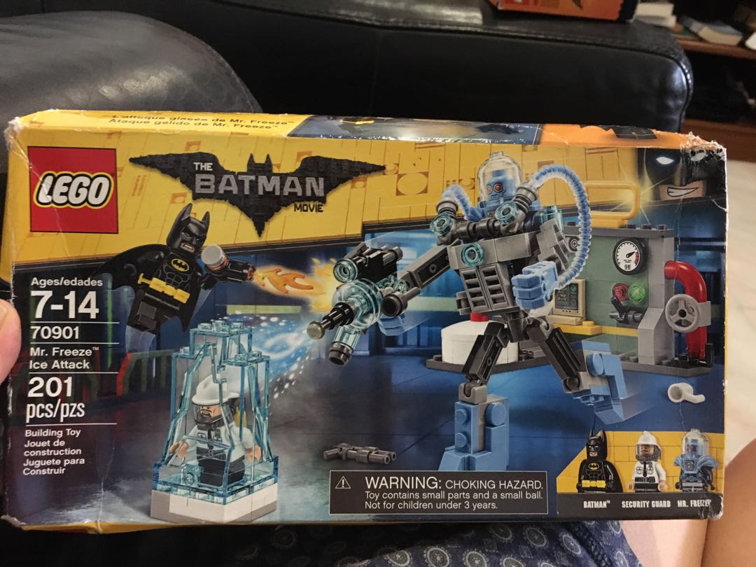 Lego set 70901 The Batman Movie - Mr Freeze Ice Attack, Hobbies & Toys ...