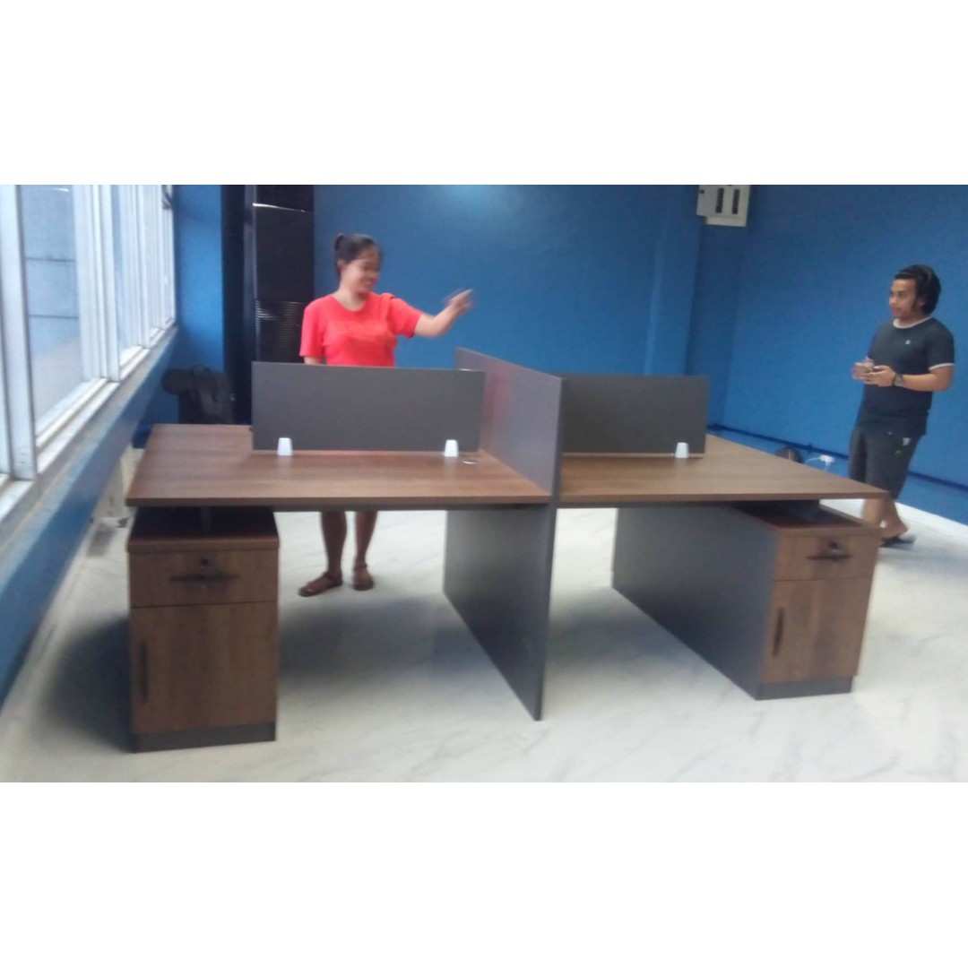 Linear Workstation ( Ready Made ) Partition, Furniture & Home Living ...
