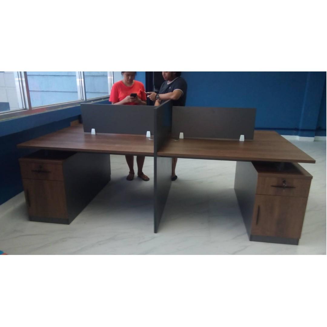 Linear Workstation ( Ready Made ) Partition, Furniture & Home Living ...