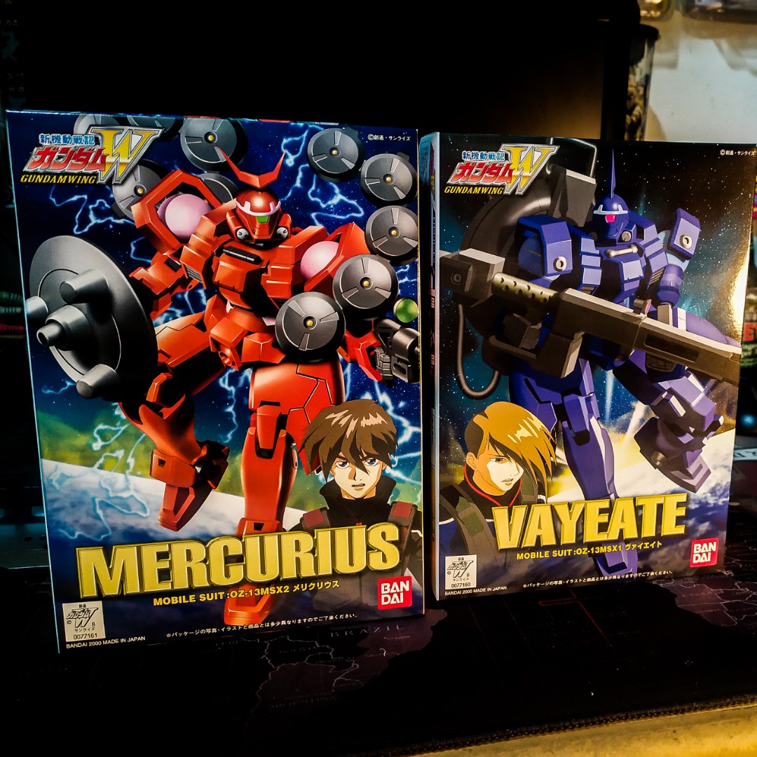 Mercurius and Vayeate Gunpla Set, Hobbies & Toys, Toys & Games on Carousell