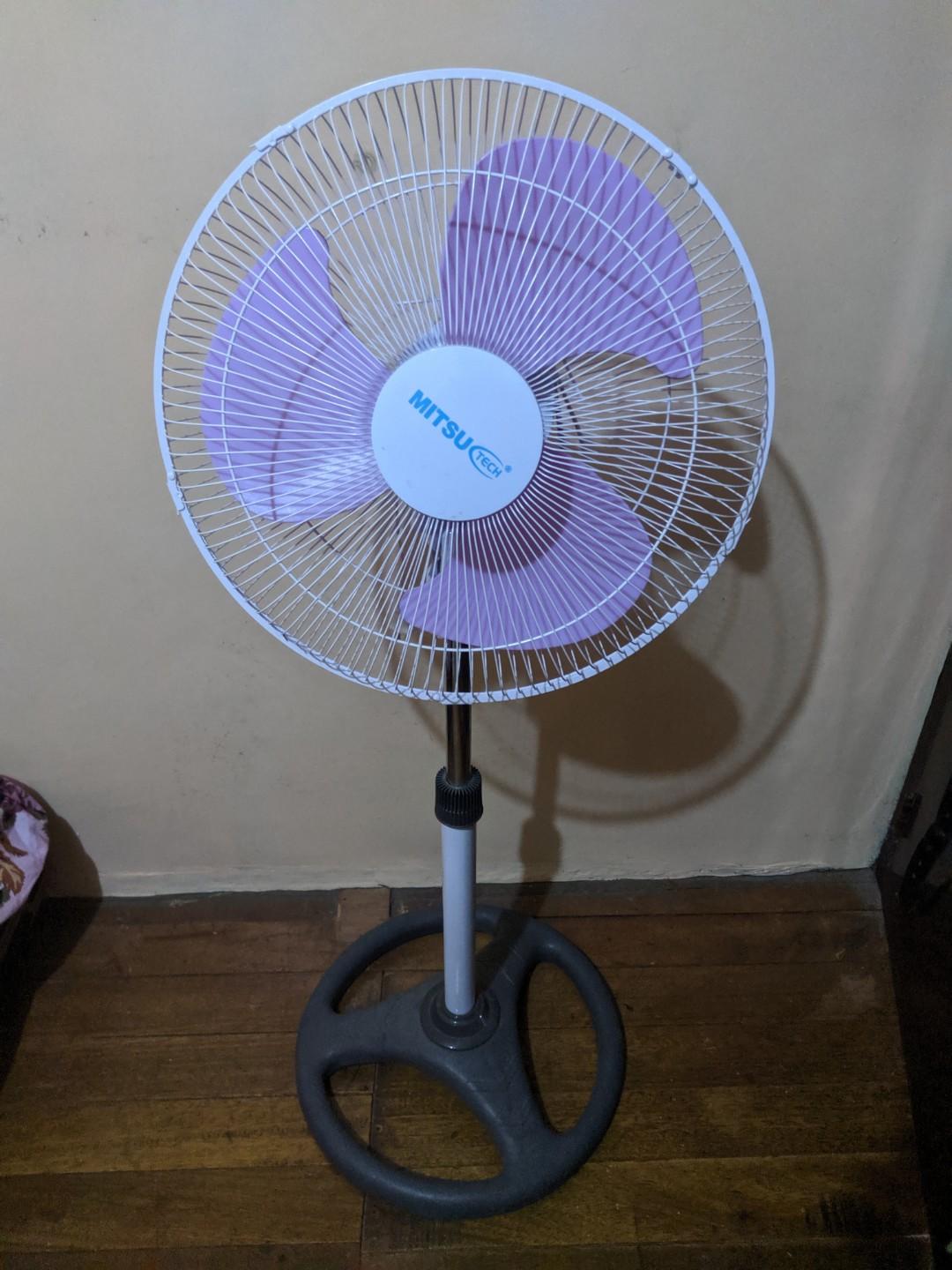 MITSU TECH STAND FAN, Furniture & Home Living, Lighting & Fans, Fans on ...