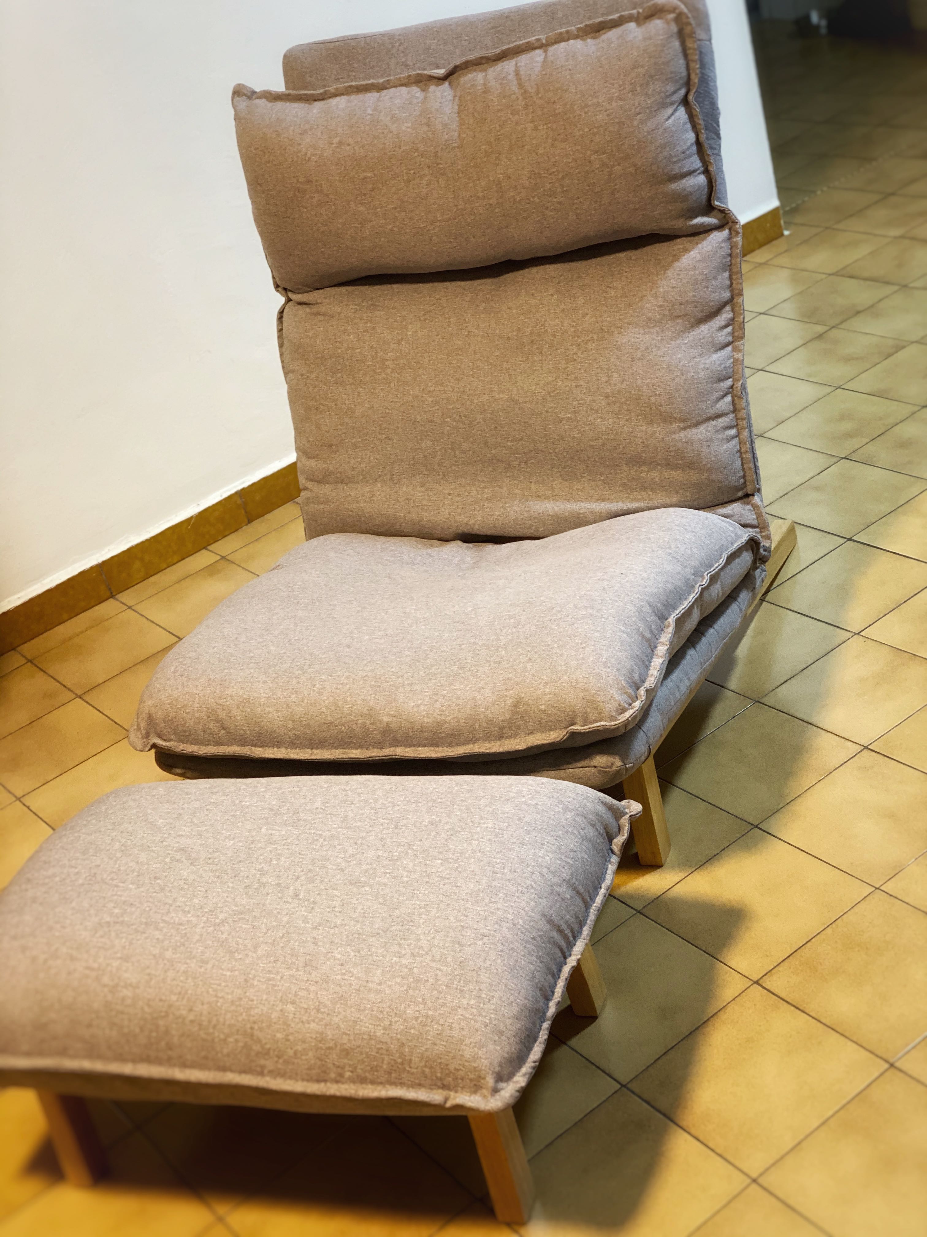 Muji Style Lounge Chair, Furniture & Home Living, Furniture, Chairs on ...