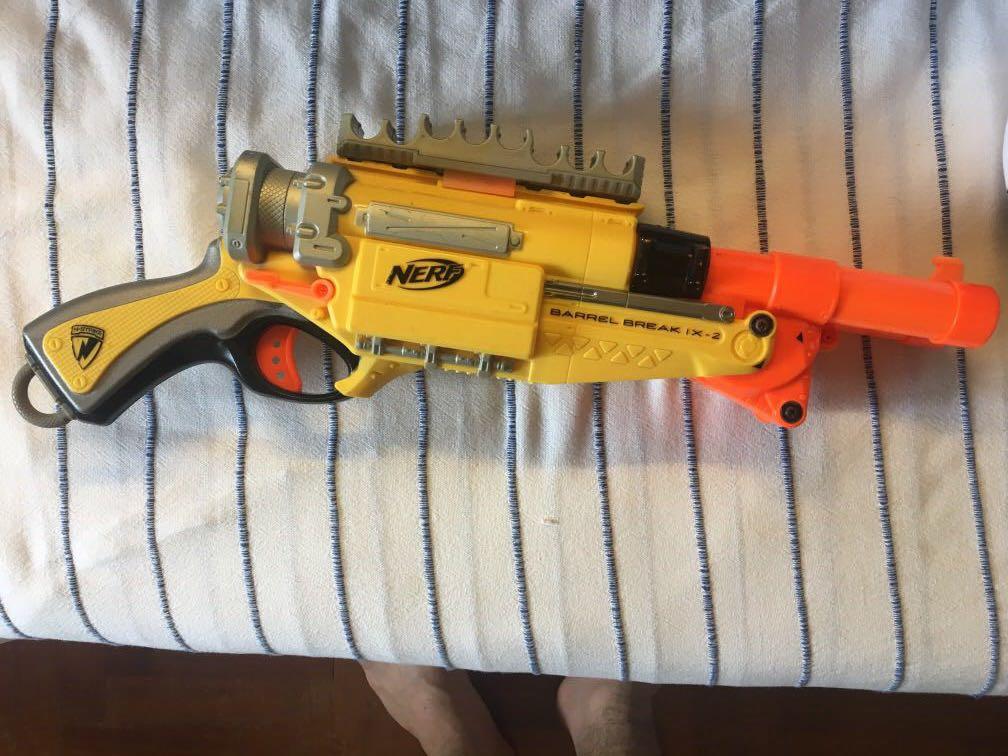 Nerf Barrel Break IX-2, Hobbies & Toys, Toys & Games on Carousell