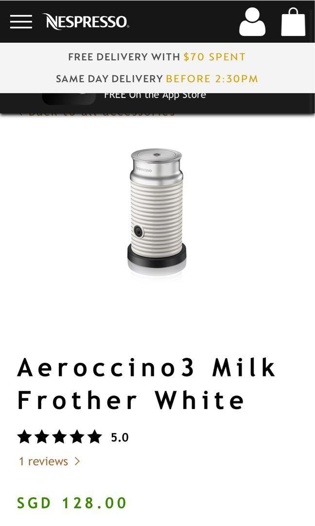 Nespresso Coffee Machine - Essenza Mini Silver Limited Edition with ...