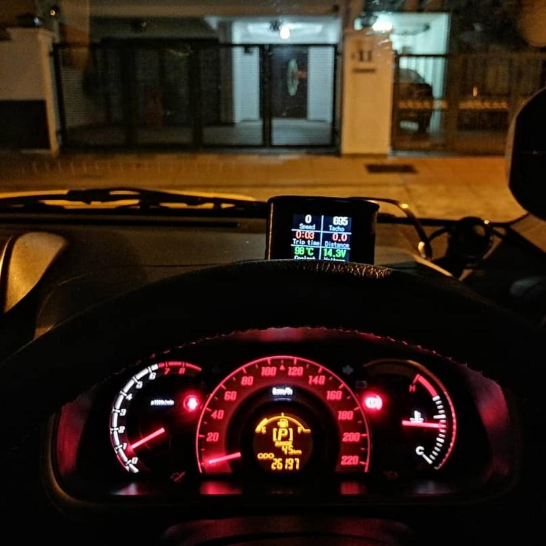 OBD2 Display Monitor for various cars, Auto Accessories on Carousell