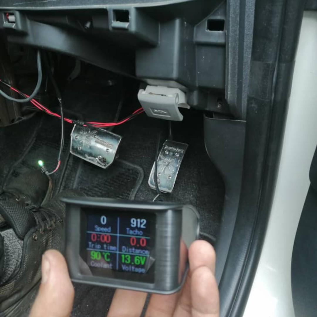 OBD2 Display Monitor for various cars, Auto Accessories on Carousell