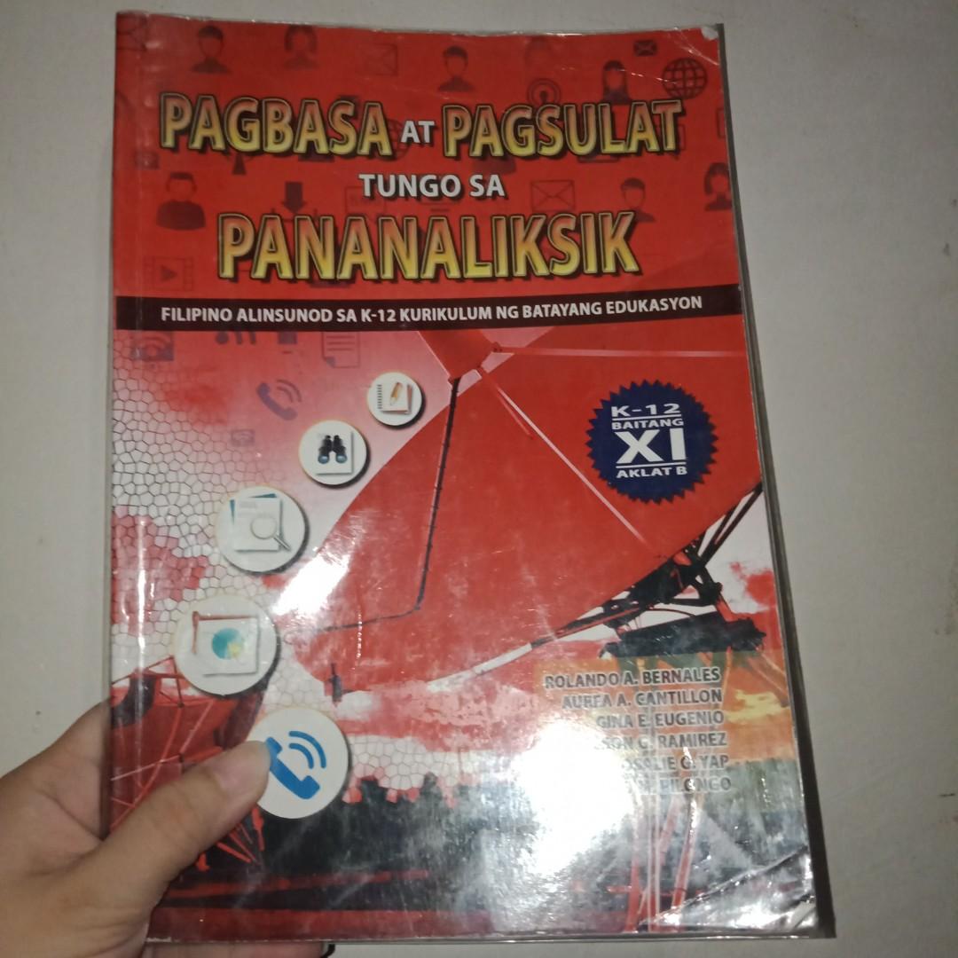 Pagbasa at Pagsulat tungo sa Pananaliksik (Grade 11 book), Hobbies ...