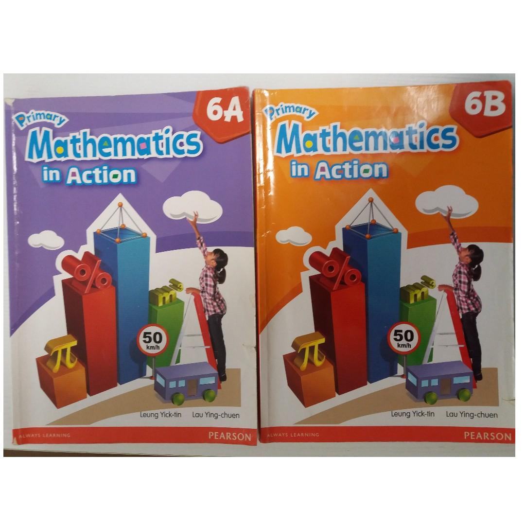Pearson Primary Mathematics in Action 6A & 6B, 興趣及遊戲, 書本 & 文具, 書本及雜誌 ...