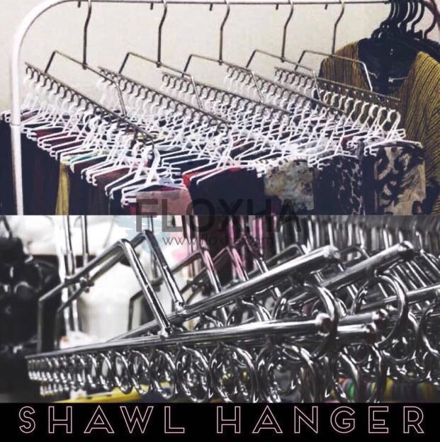 [INSTOCK] Shawl Hijab Tudung Hanger/Organizer, Women's Fashion ...