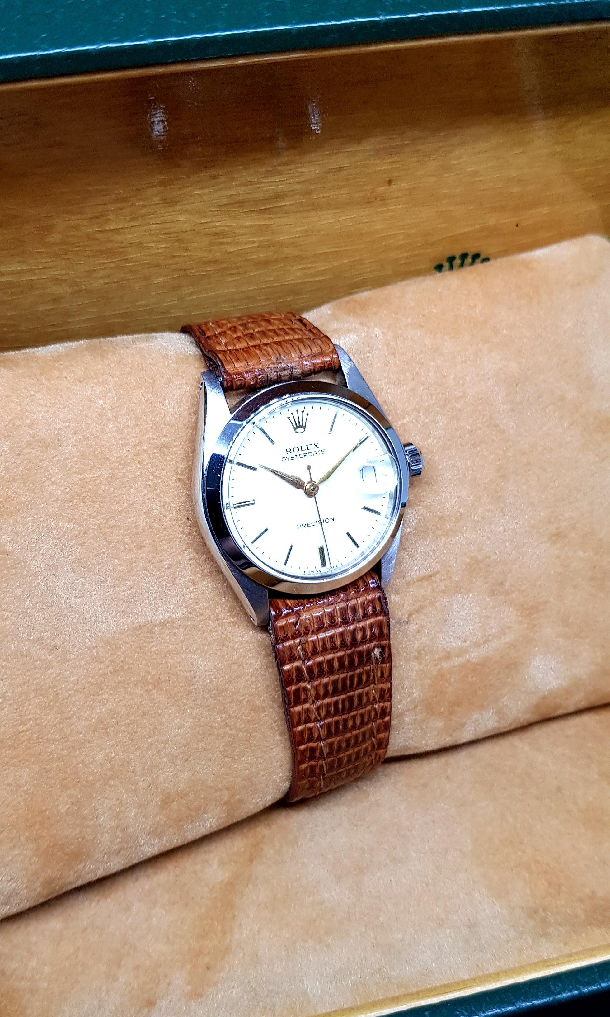 (NOT AVAILABLE) Rolex Oysterdate Precision REF: 6466, Luxury, Watches ...