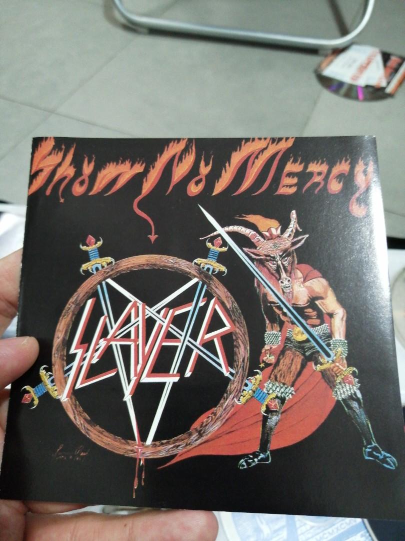 Slayer collector CD show no mercy 1st album, Hobbies & Toys, Music ...